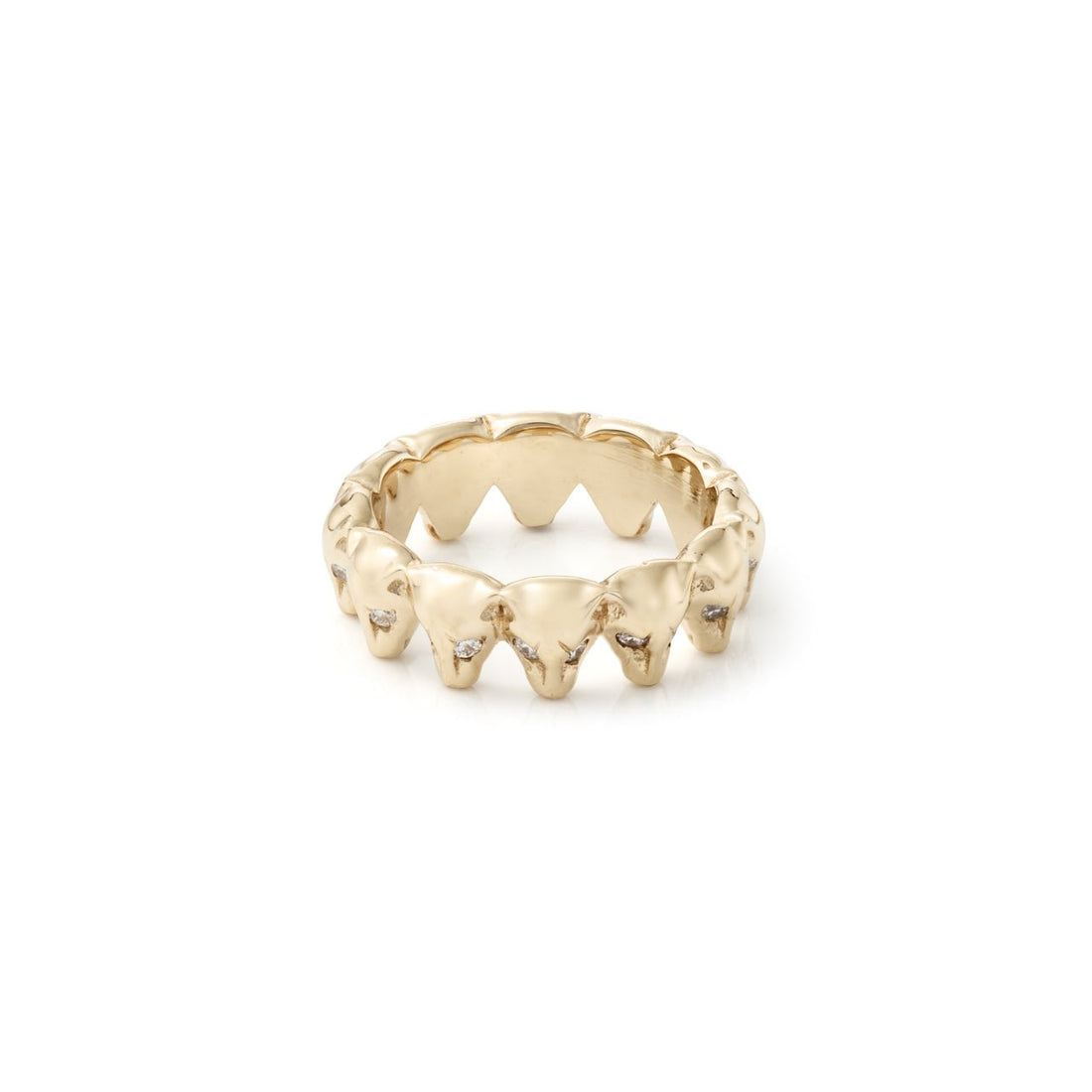 Solid 14k Gold Lioness Ring | Custom Lioness Jewelry | J.Tyler